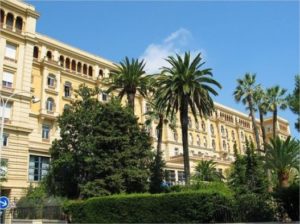 Lycée du Parc Impérial à Nice quartier du Piol